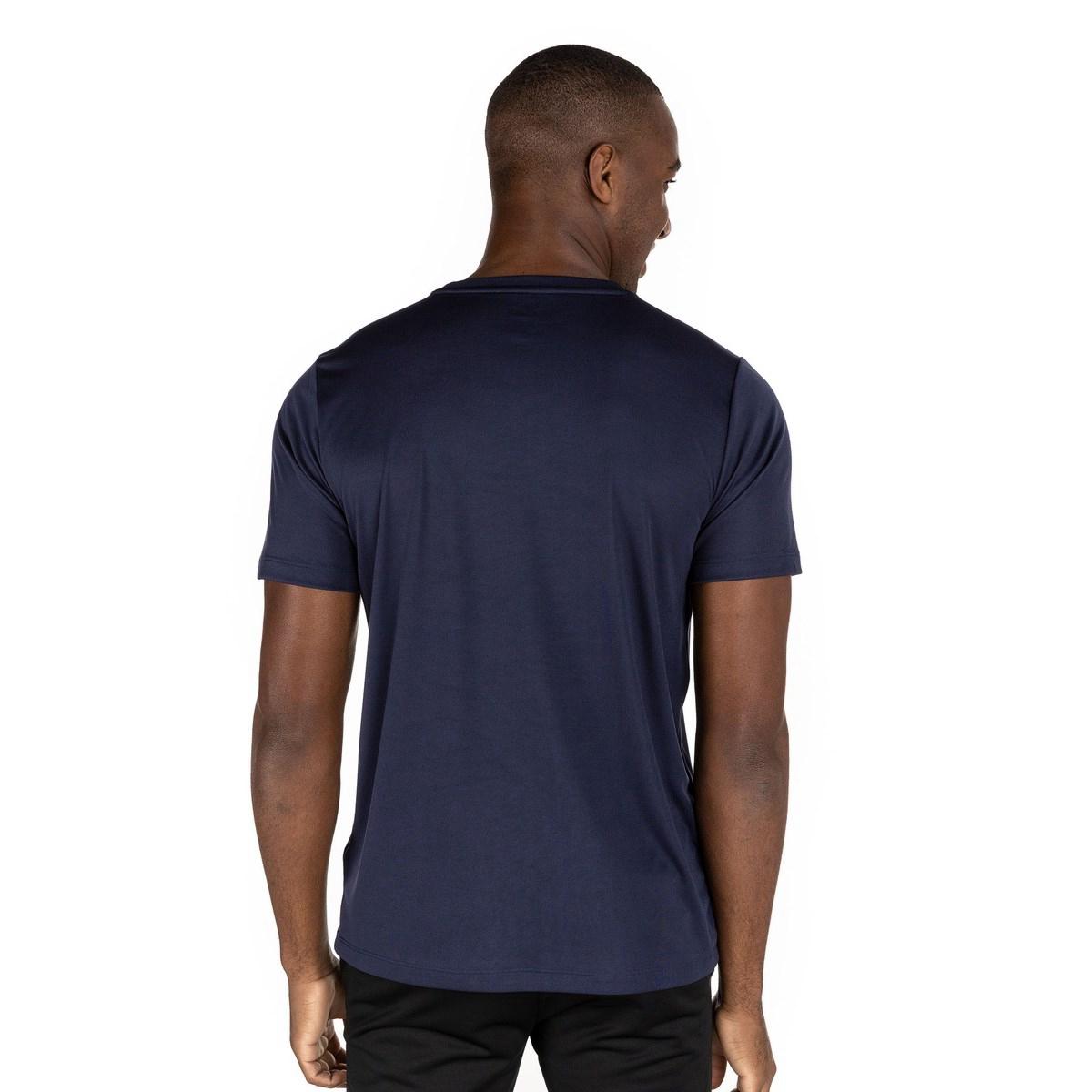 Camiseta Puma Active Small Logo Masculina Azul